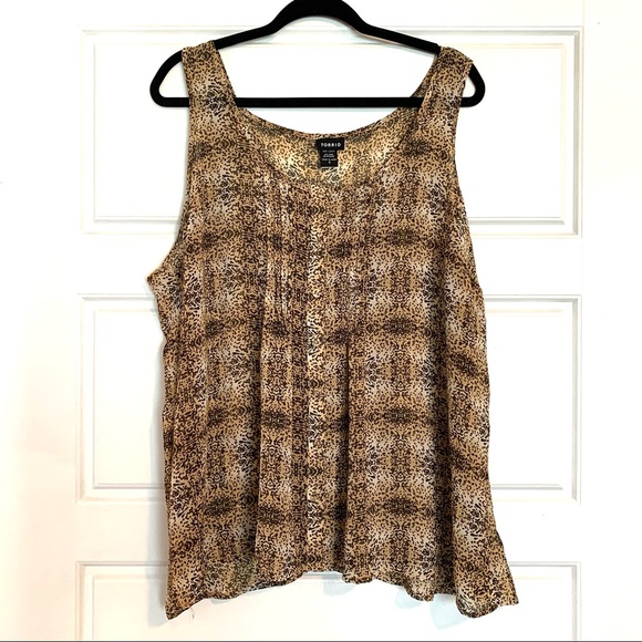 torrid | Tops | Torrid Sheer And Flowy Tank | Poshmark
